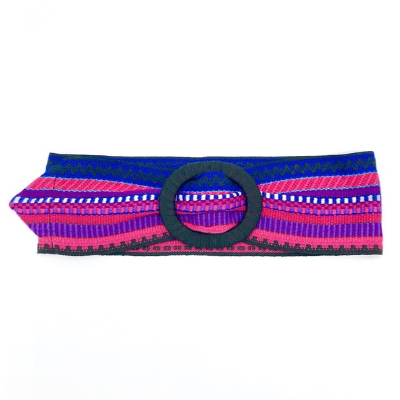 No Brand | Accessories | Textile Belt Multi Color | Poshmark